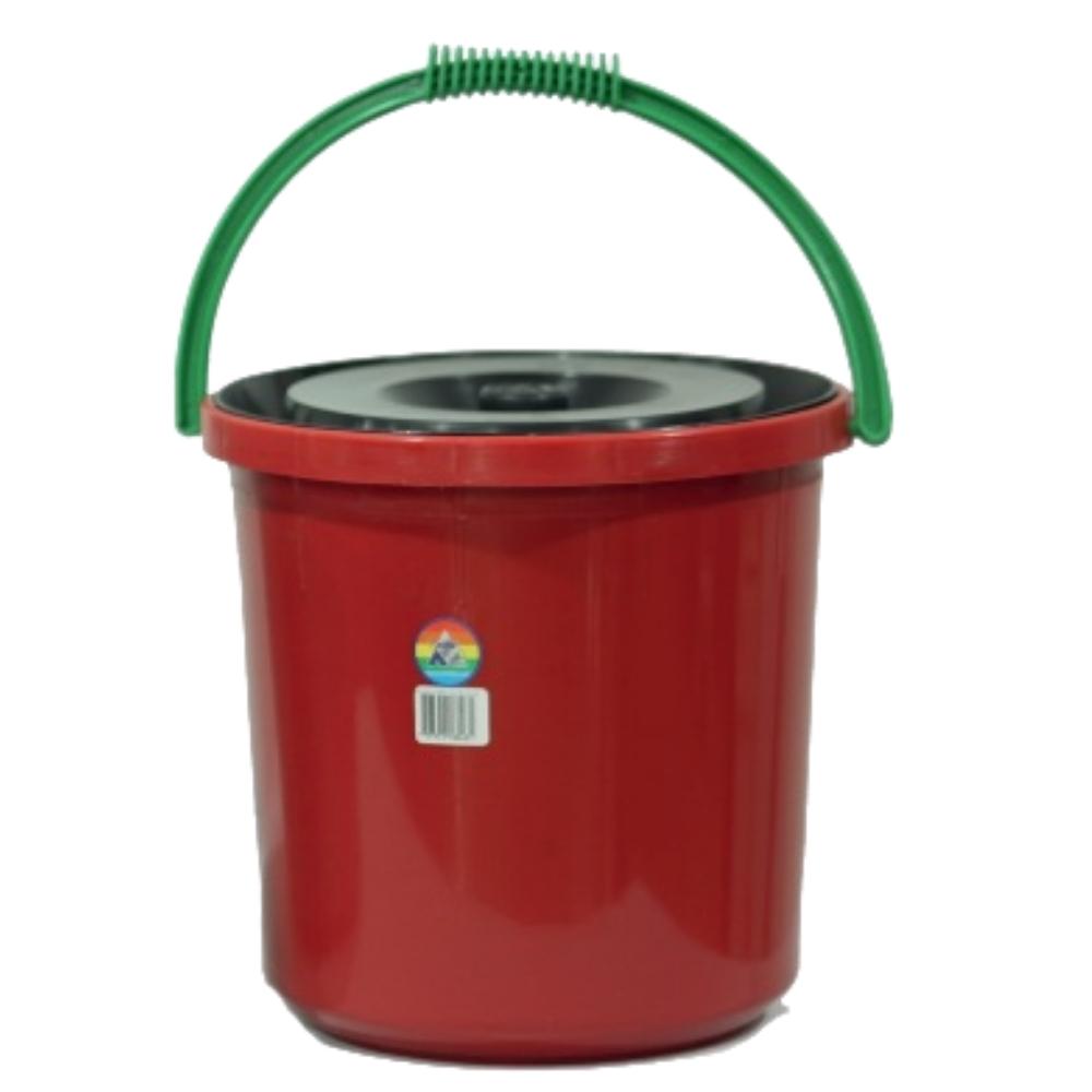BALDE CON TAPA 13 LITROS UM-43 – RDN Plásticos